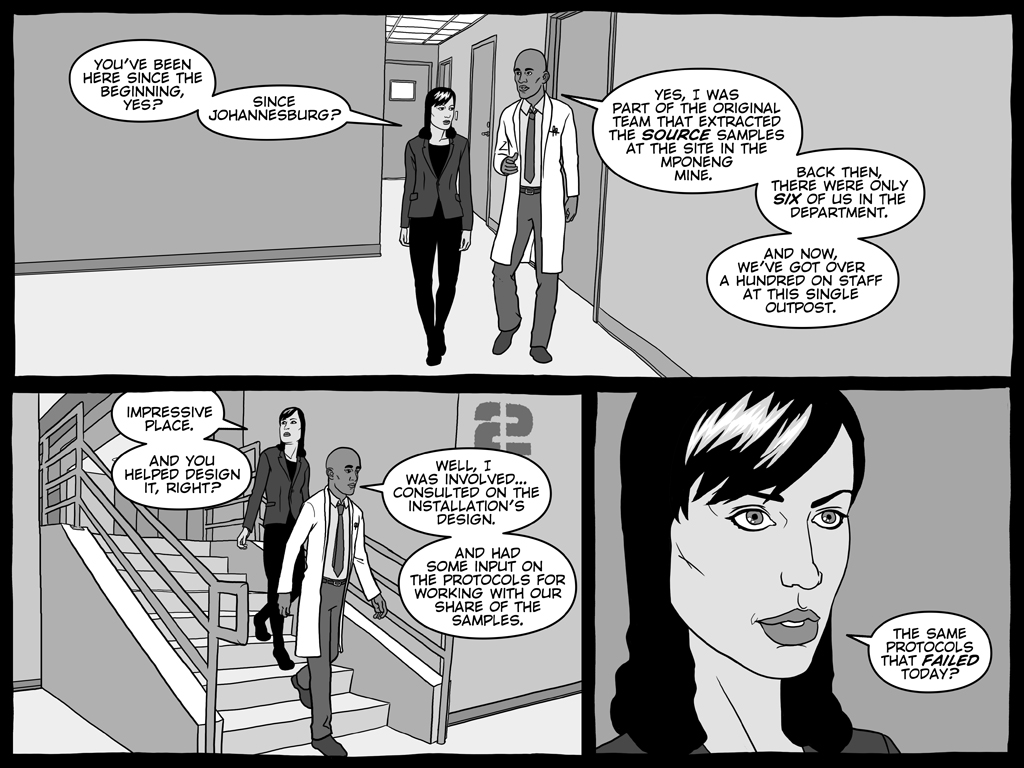 False Positive: Season 3: Chapter 3: Specimen Page 5