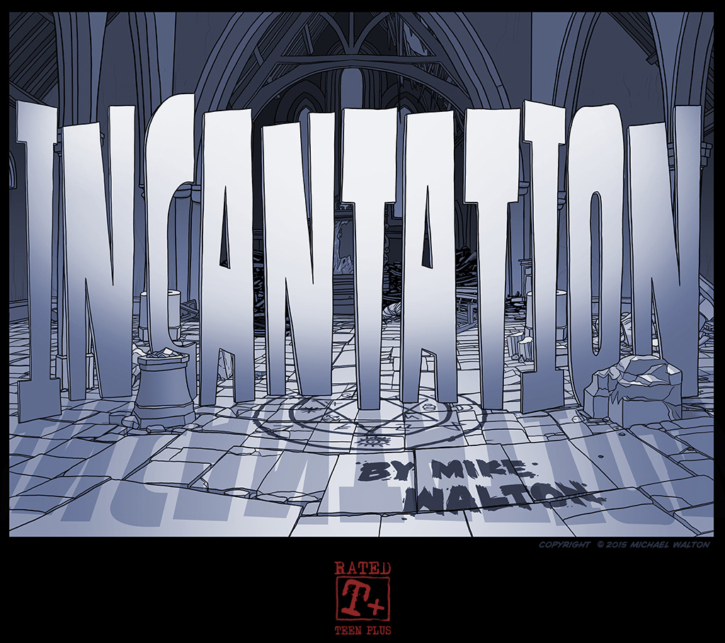 Incantation webcomic title page - False Positive: A Horror, Sci-Fi ...