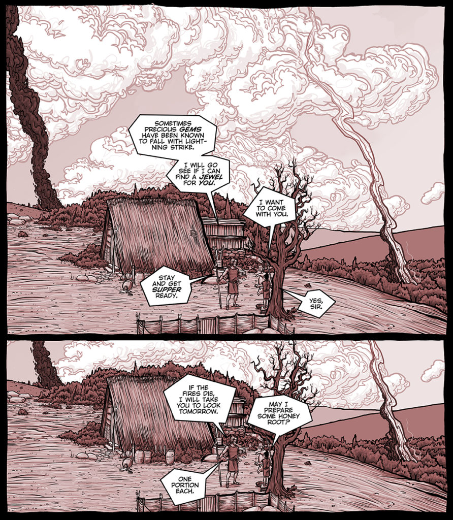 Exiled Page 8 - False Positive: A Horror, Sci-Fi & Fantasy Webcomic ...