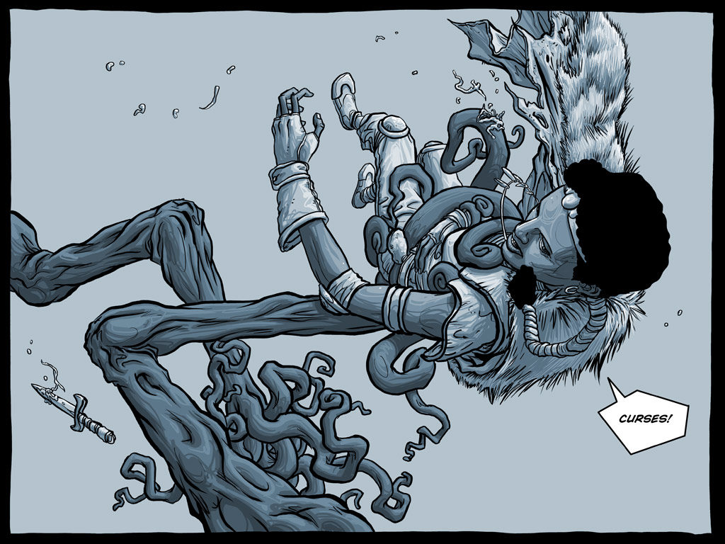 Stink Eye Page 2 - False Positive: A Horror, Sci-Fi & Fantasy Webcomic ...